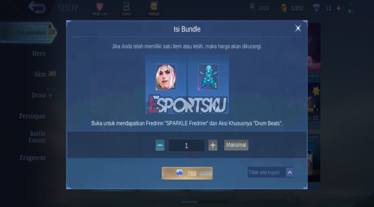 5 Cara Dapatkan Action Emote Drum Beats Mobile Legends (ML) – Esportsku