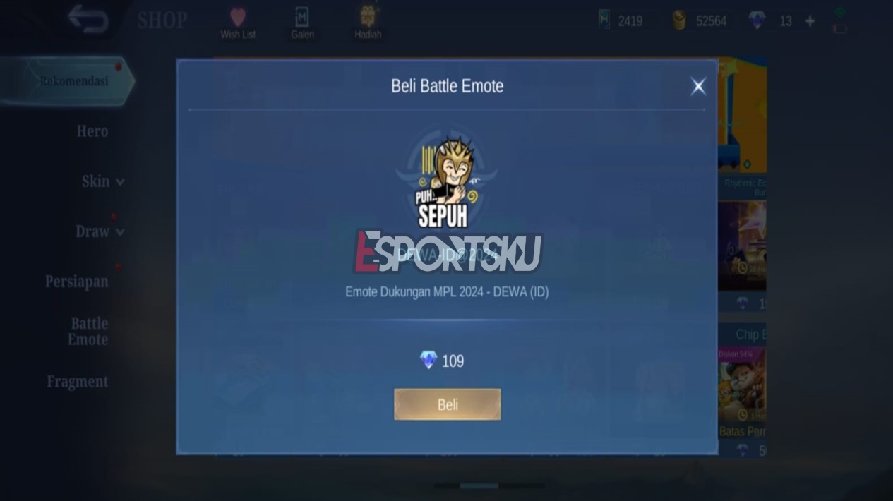 5 Cara Dapatkan Battle Emote Puh Sepuh Mobile Legends (ML) – Esportsku
