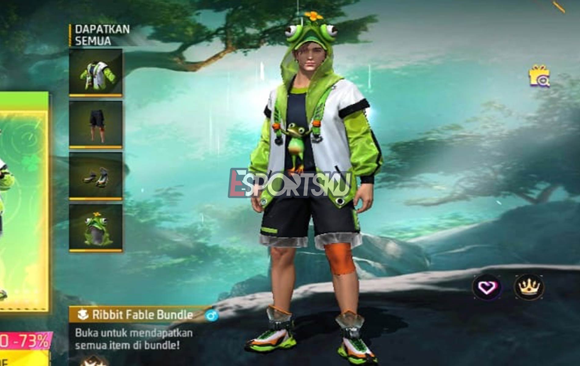 5 Cara Dapatkan Bundle Ribbit Fable Free Fire (FF) – Esportsku