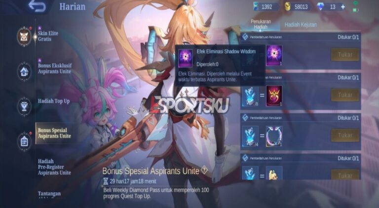 5 Cara Dapatkan Efek Eliminasi Shadow Wisdom Mobile Legends (ML ...