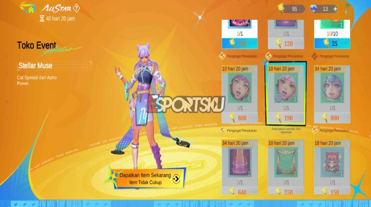 5 Cara Dapatkan Painted Skin Stellar Muse Mobile Legends (ML) – Esportsku