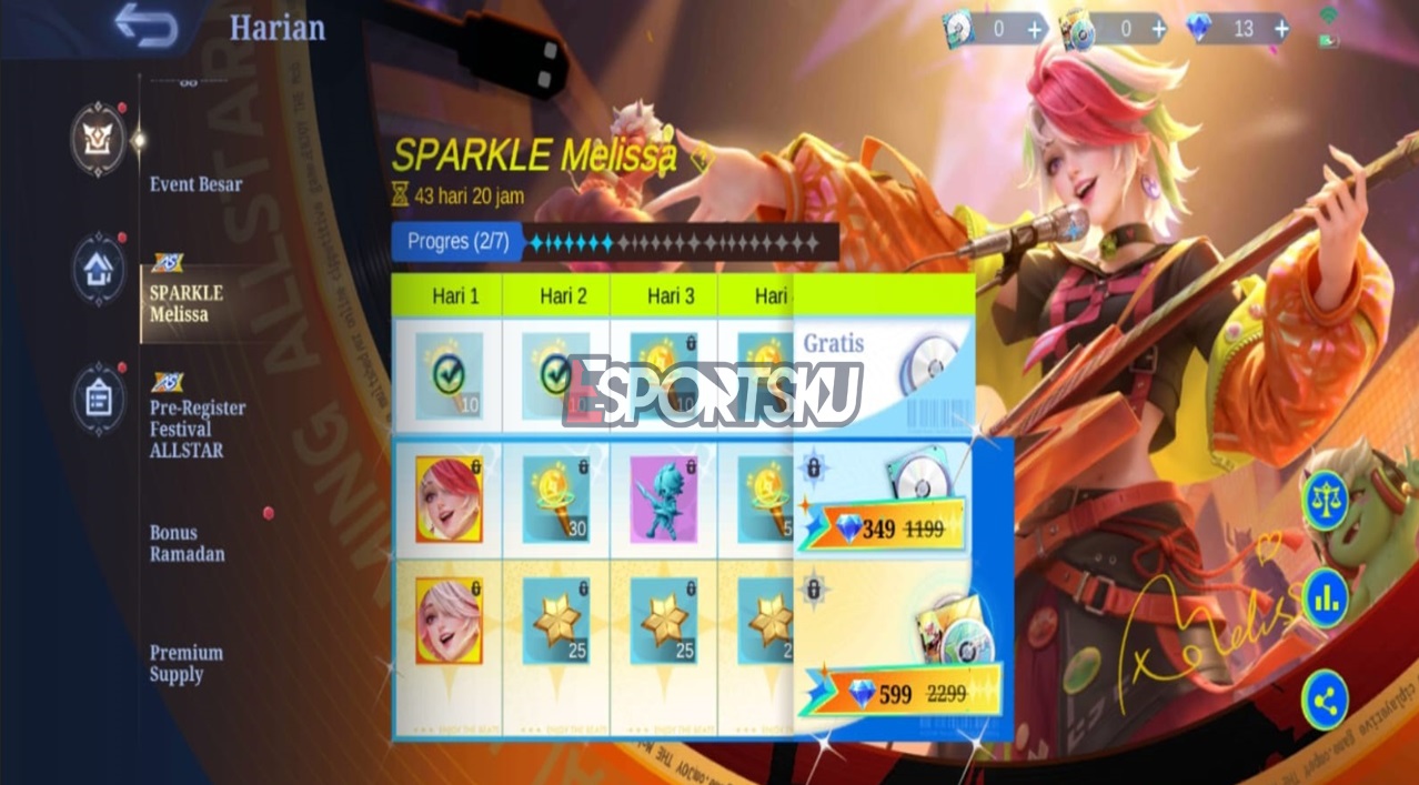 5 Ways To Get Sparkle Glow Stick Tokens Mobile Legends (ML) - Esports