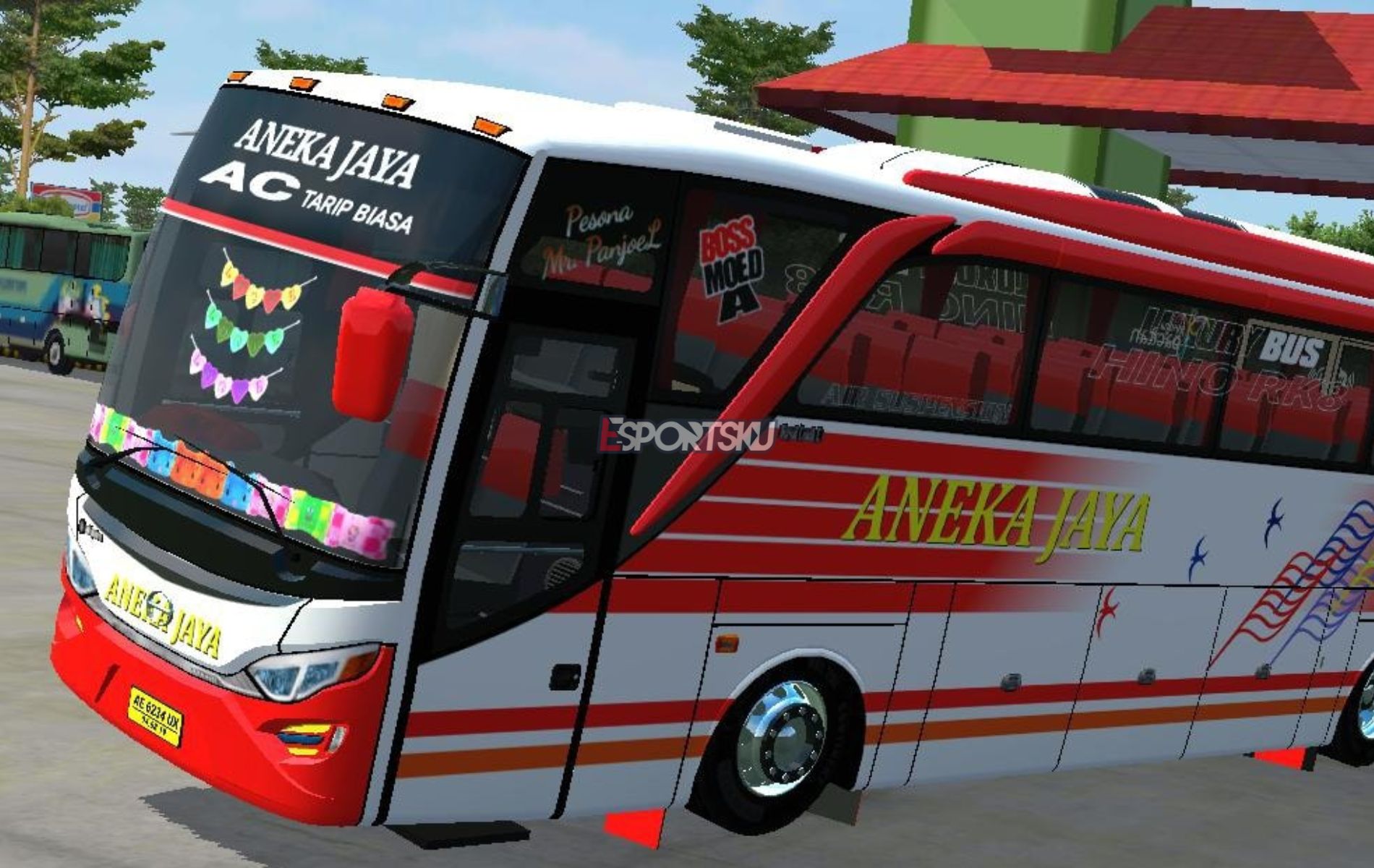 16+ Livery BUSSID Aneka Jaya Terbaru! – Esportsku