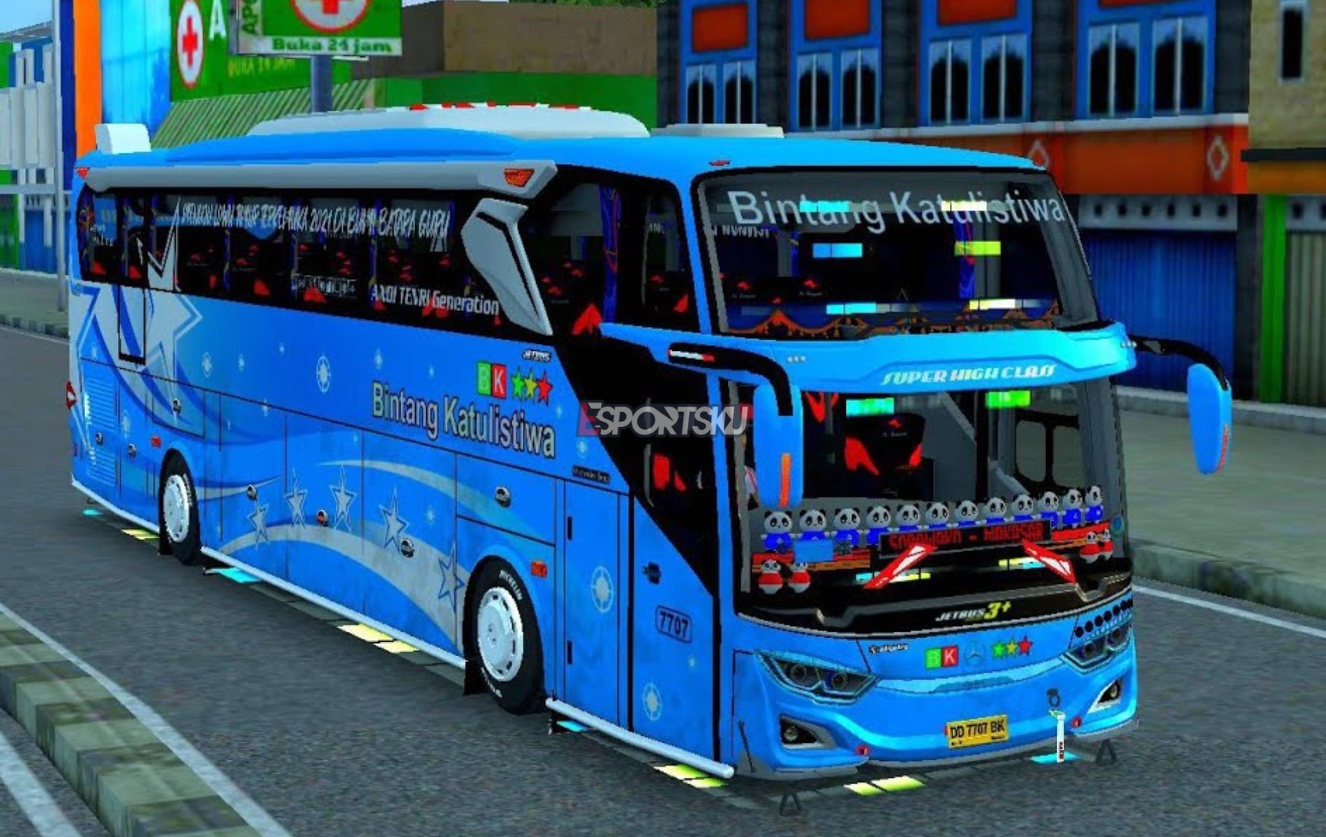 17+ Livery BUSSID Bintang Katulistiwa Baru & Jernih! – Esportsku