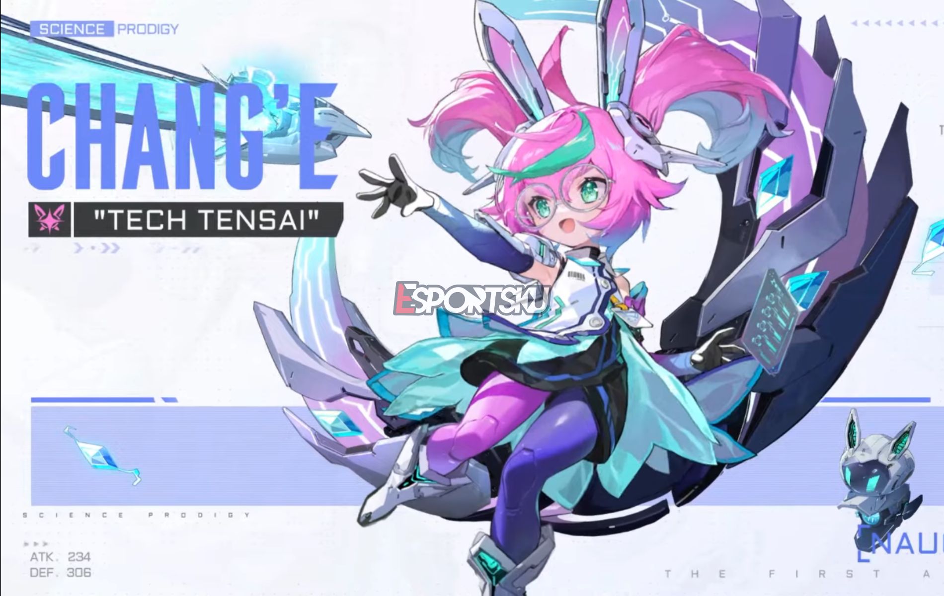 Harga Skin Chang’e Tech Tensai Mobile Legends (ML) – Esportsku