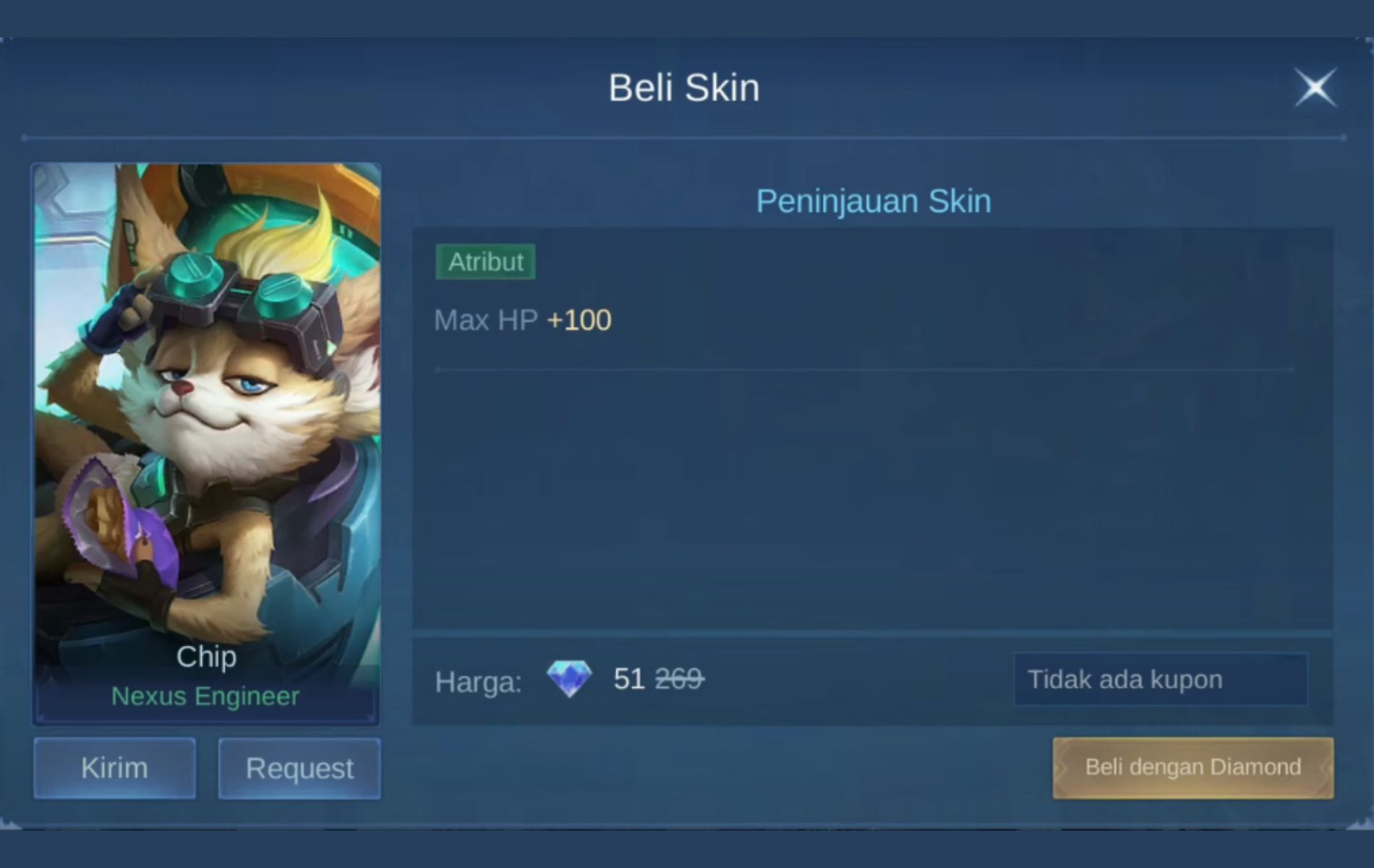 Berapa Harga Skin Chip Nexus Engineer Mobile Legends (ML)? – Esportsku