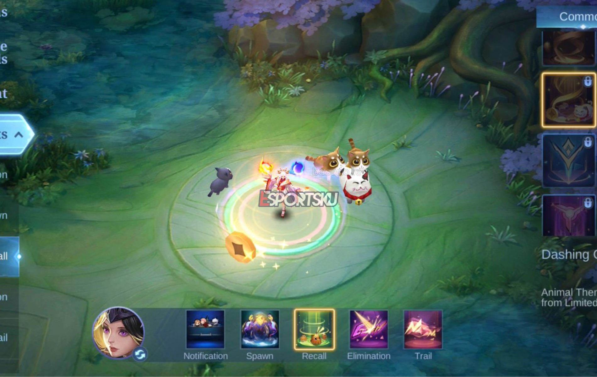 The Recall Pattern of Dashing Cat Mobile Legends (ML) - Esports