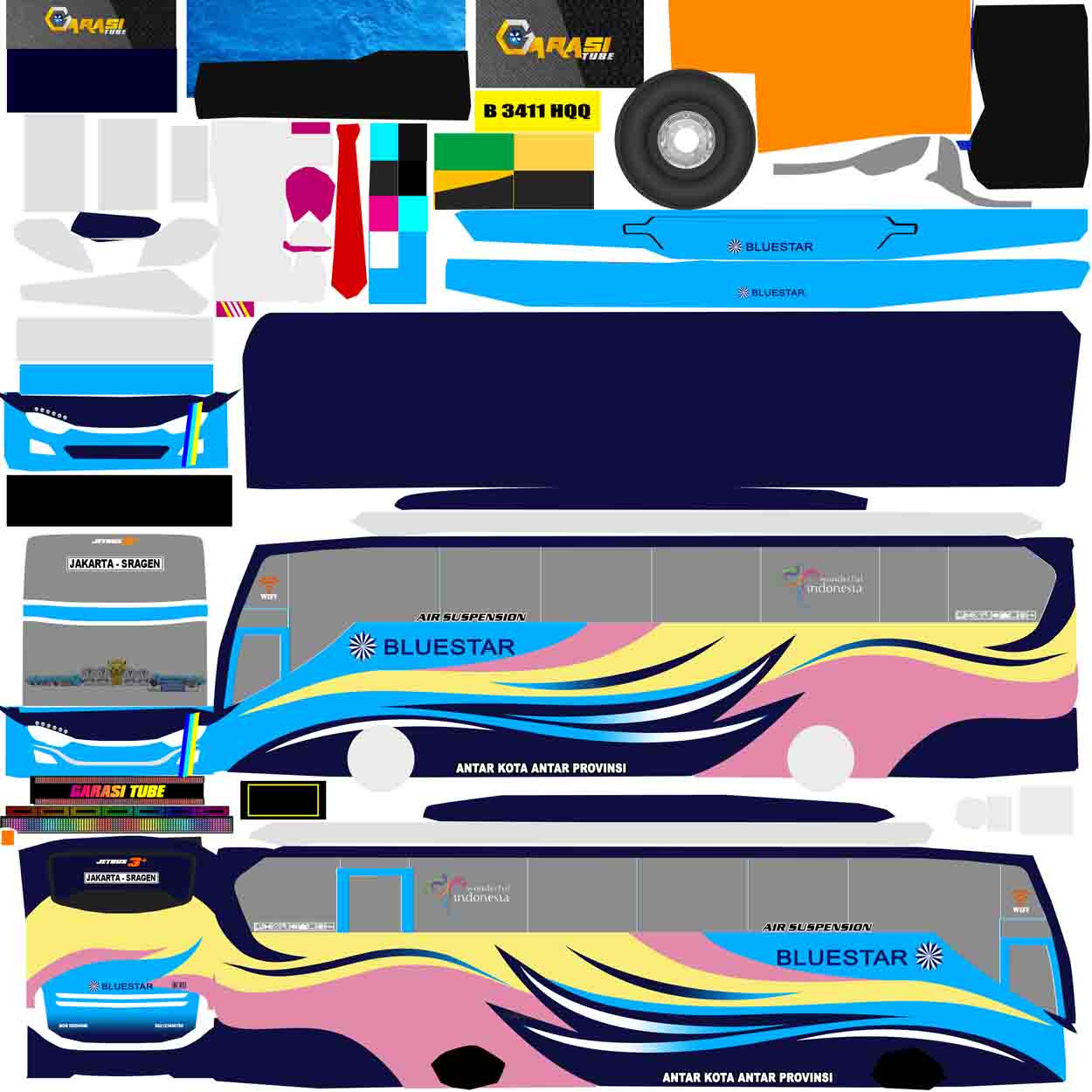 20+ Livery BUSSID Blue Star Jernih Terbaru, Cek Listnya! – Esportsku