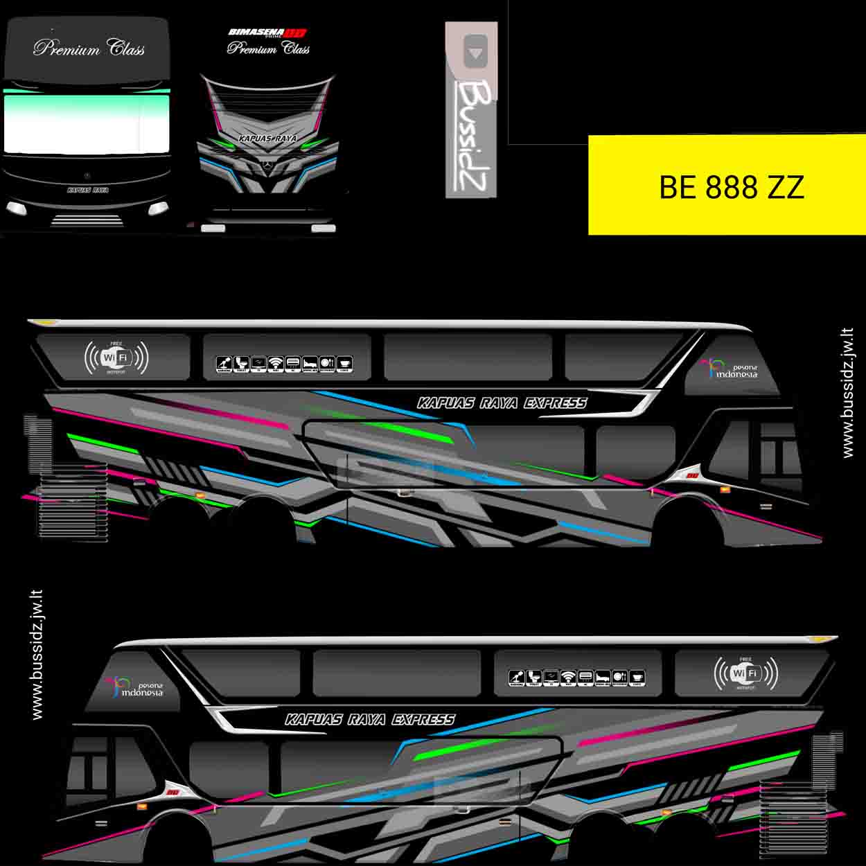 14+ Livery BUSSID Kapuas Raya Express Lengkap Disini! – Esportsku