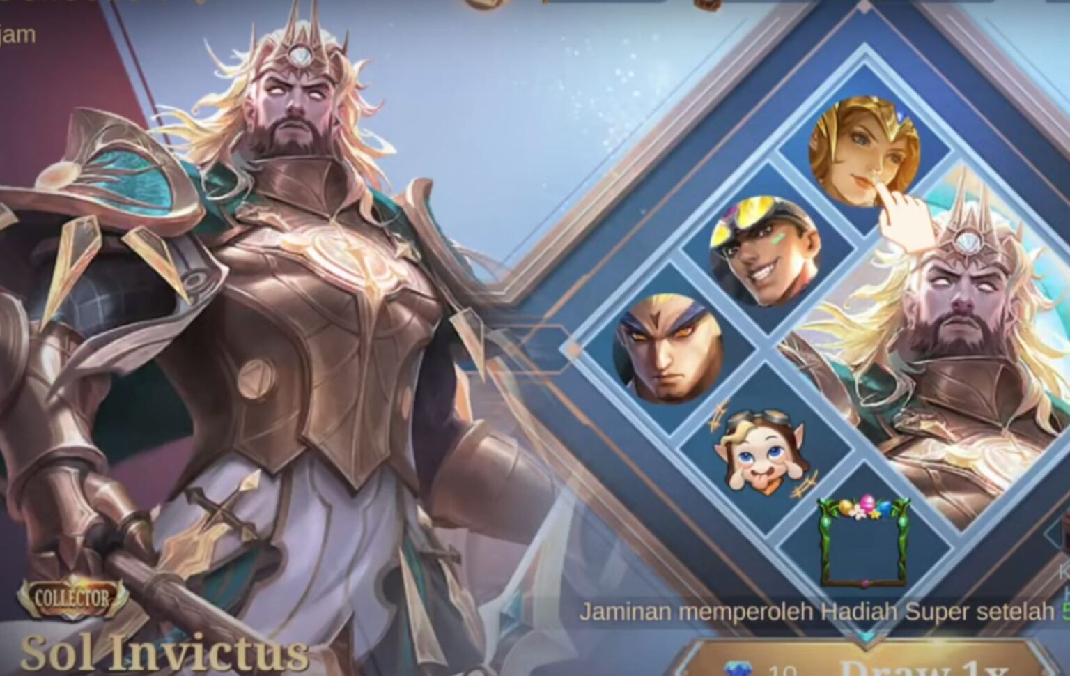 Drop Rate Grand Collection Minsitthar Mobile Legends (ML) – Esportsku