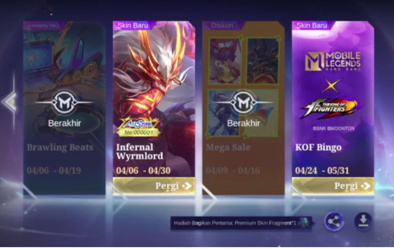 Kapan Rilis Event KOF Part 3 2024 Mobile Legends (ML)? – Esportsku