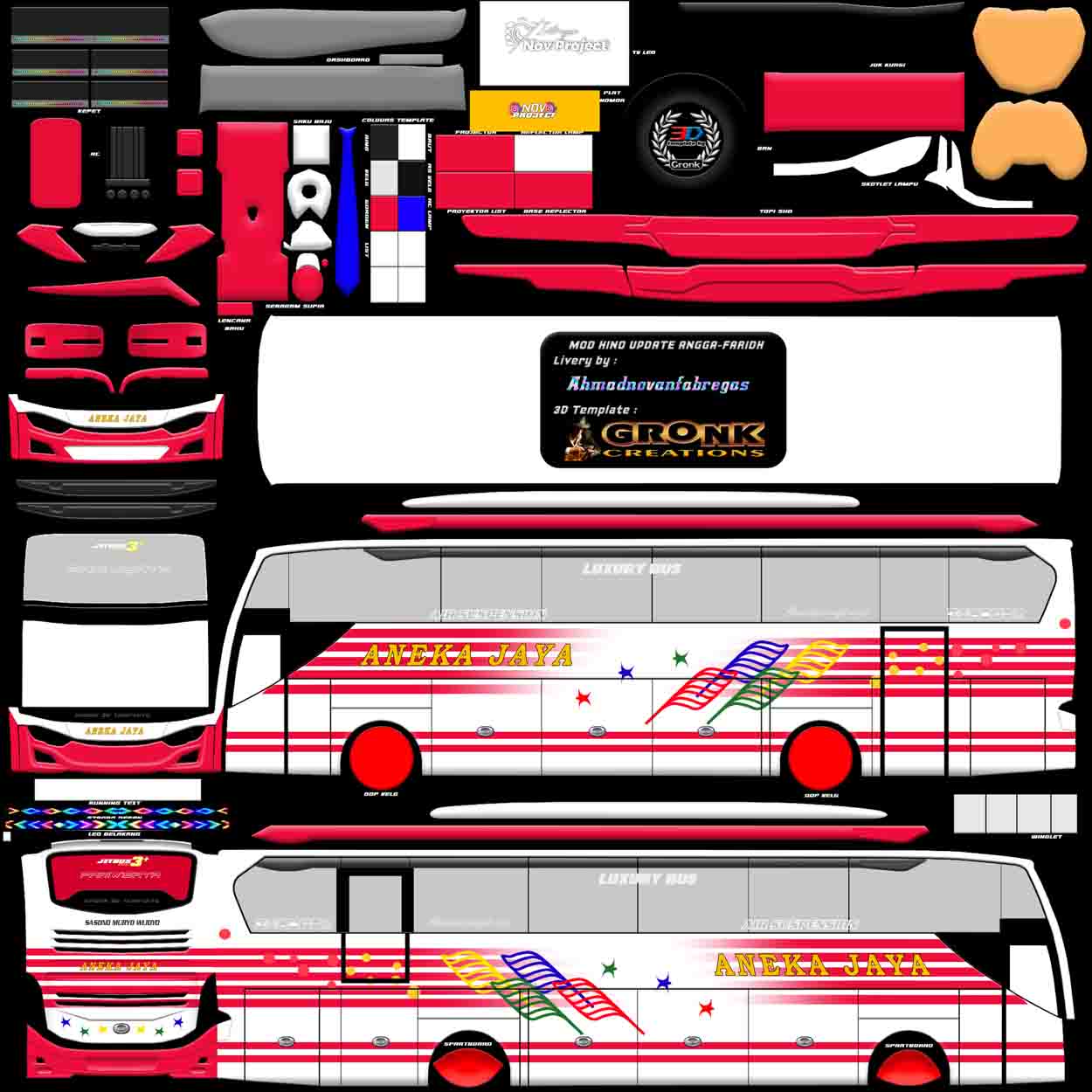 16+ Livery BUSSID Aneka Jaya Terbaru! – Esportsku