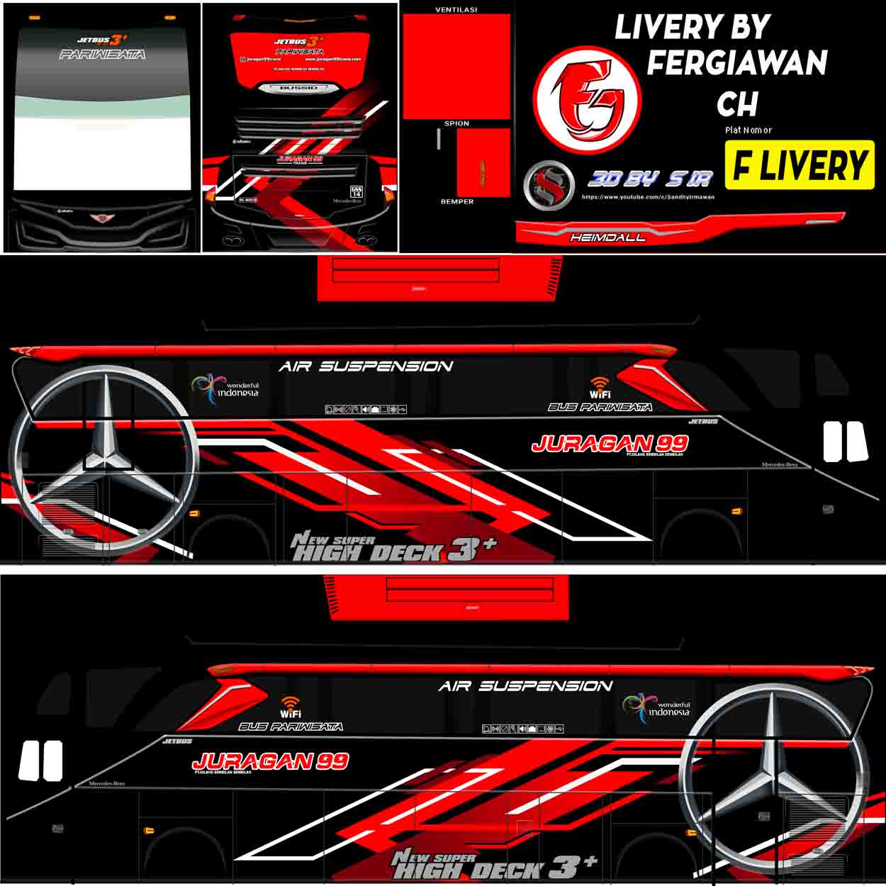 23+ Livery BUSSID Juragan 99 Lengkap, Ini Daftarnya! – Esportsku
