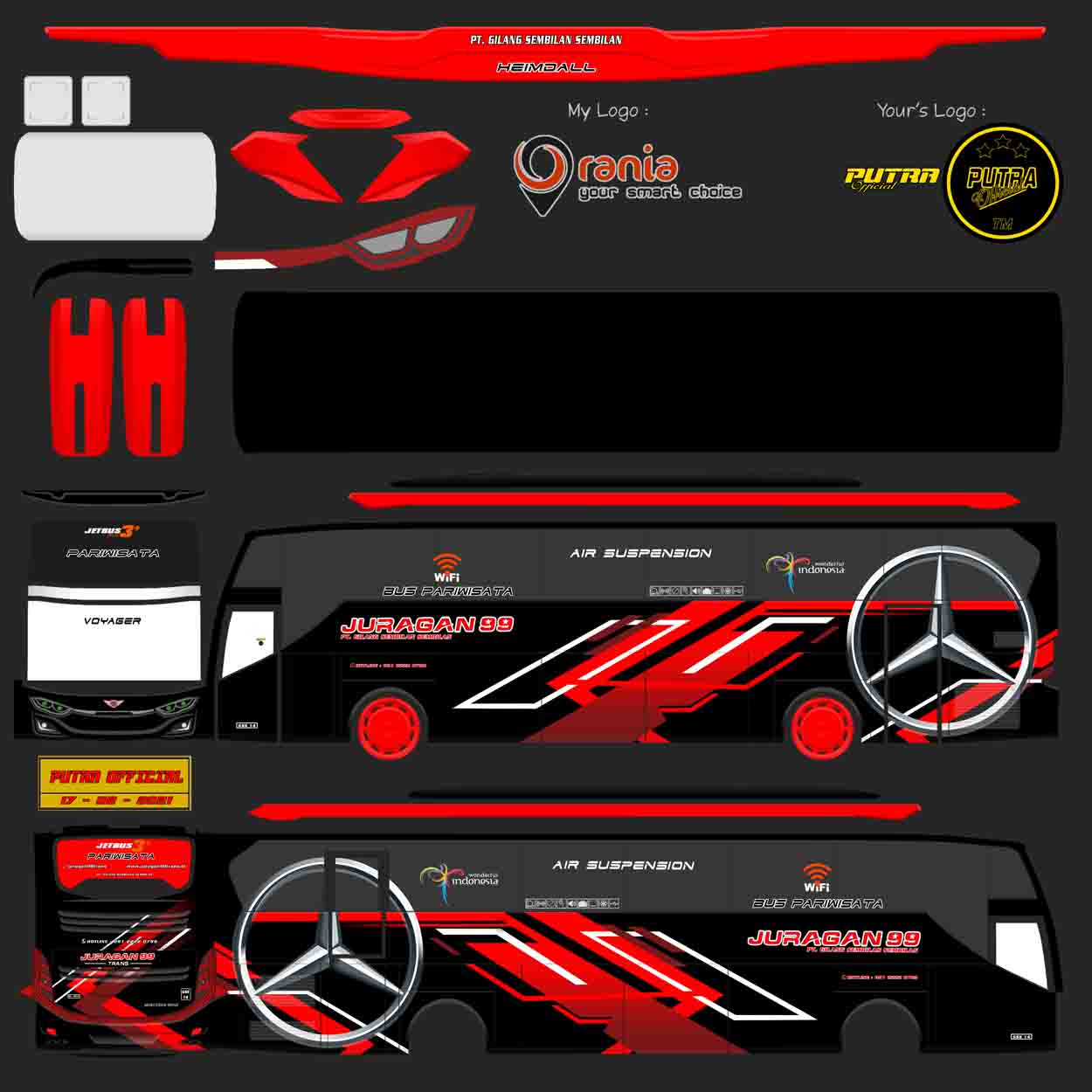 23+ Livery BUSSID Juragan 99 Lengkap, Ini Daftarnya! – Esportsku