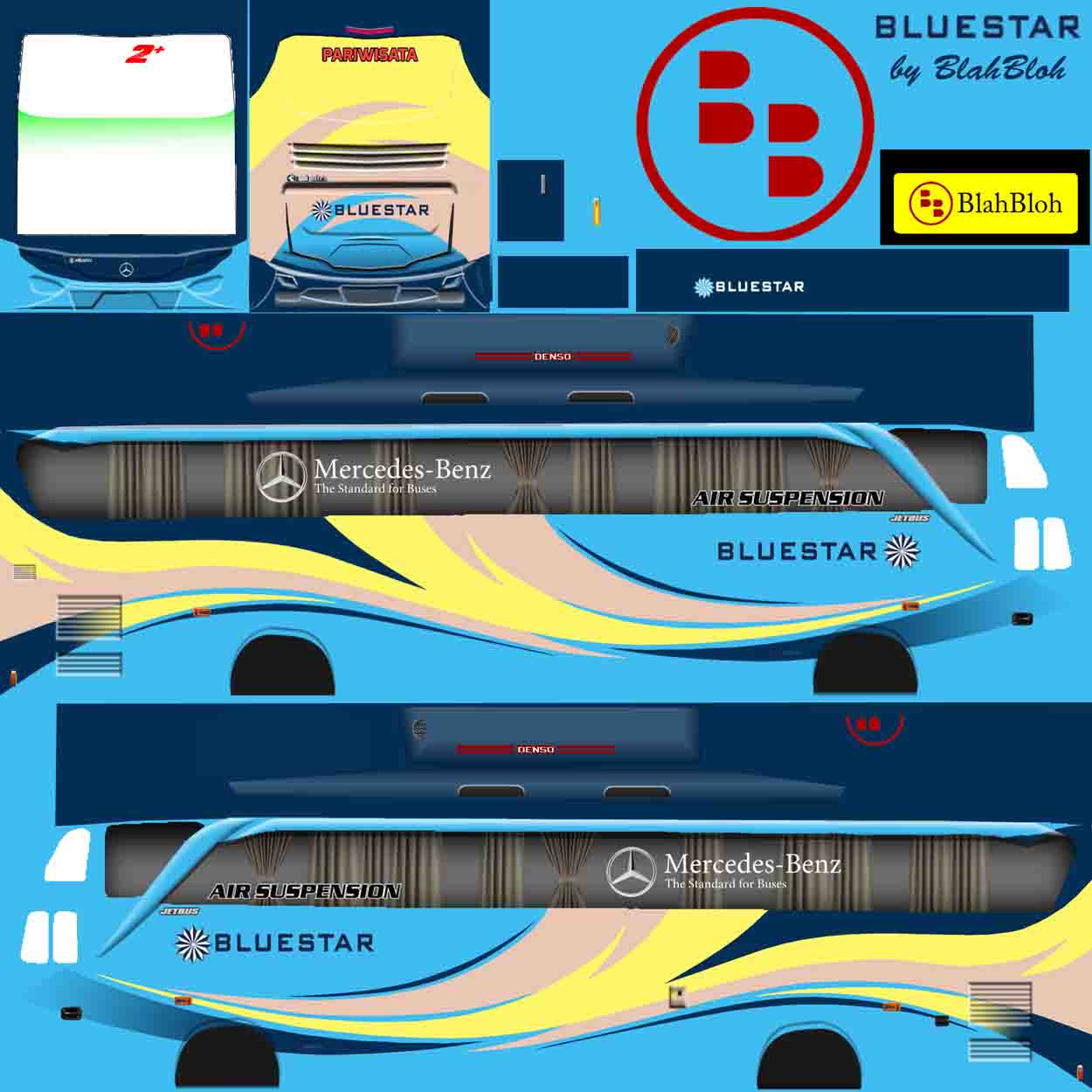 20+ Livery BUSSID Blue Star Jernih Terbaru, Cek Listnya! – Esportsku