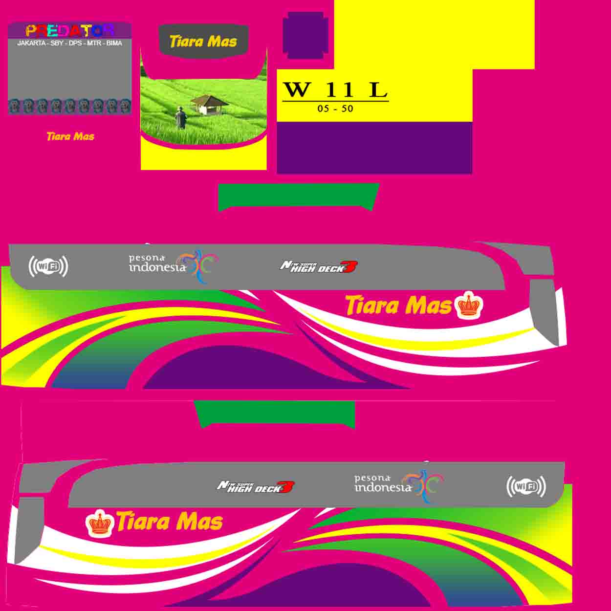 13+ Livery BUSSID Tiara Mas Terbaru, Cek Disini! – Esportsku