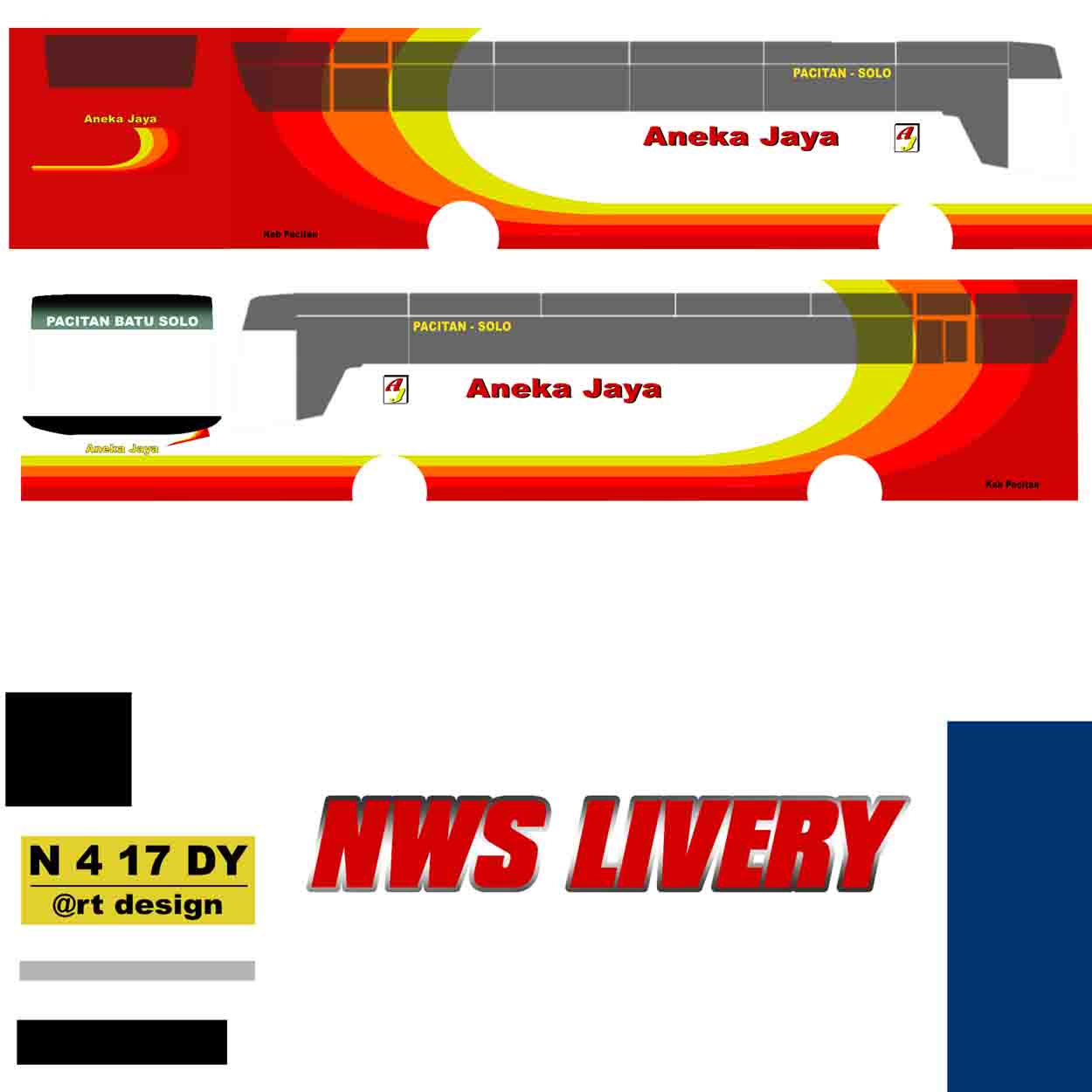 16+ Livery BUSSID Aneka Jaya Terbaru! – Esportsku