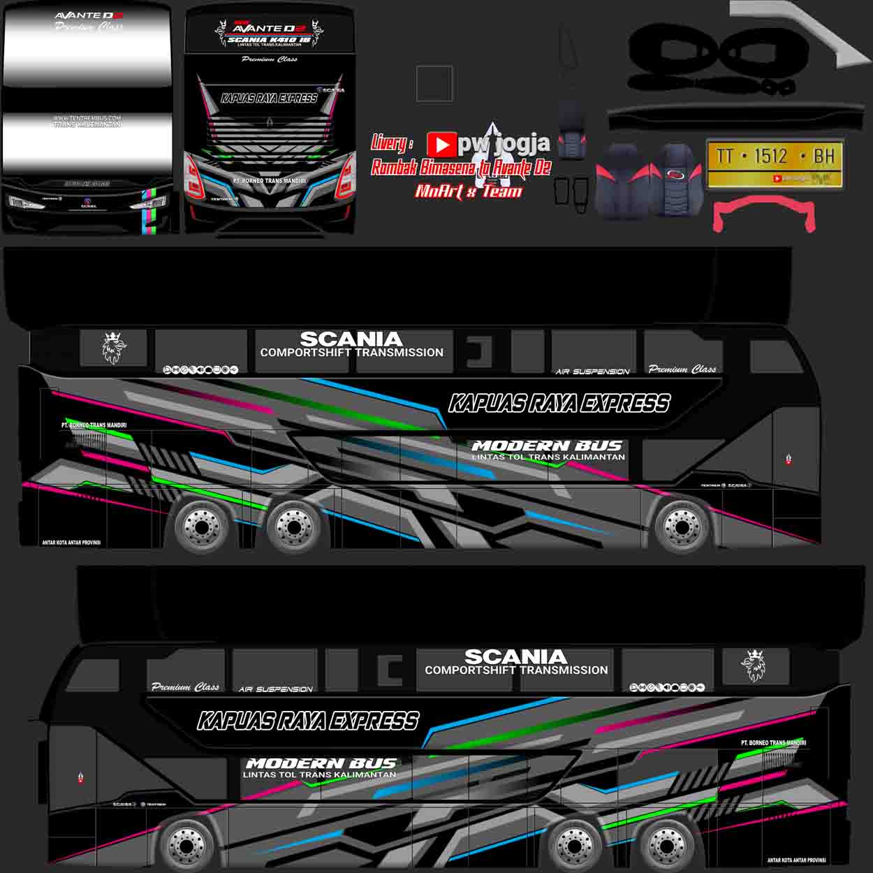 14+ Livery BUSSID Kapuas Raya Express Lengkap Disini! – Esportsku