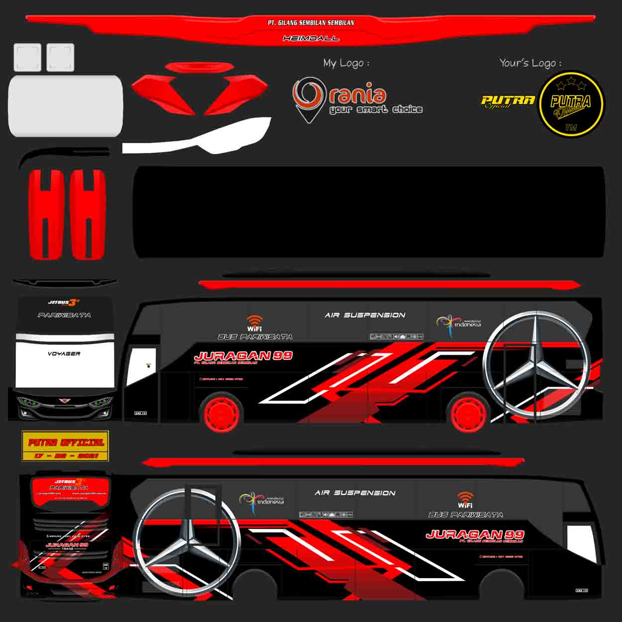 23+ Livery BUSSID Juragan 99 Lengkap, Ini Daftarnya! – Esportsku