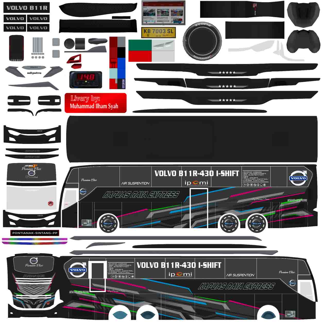 14+ Livery BUSSID Kapuas Raya Express Lengkap Disini! – Esportsku