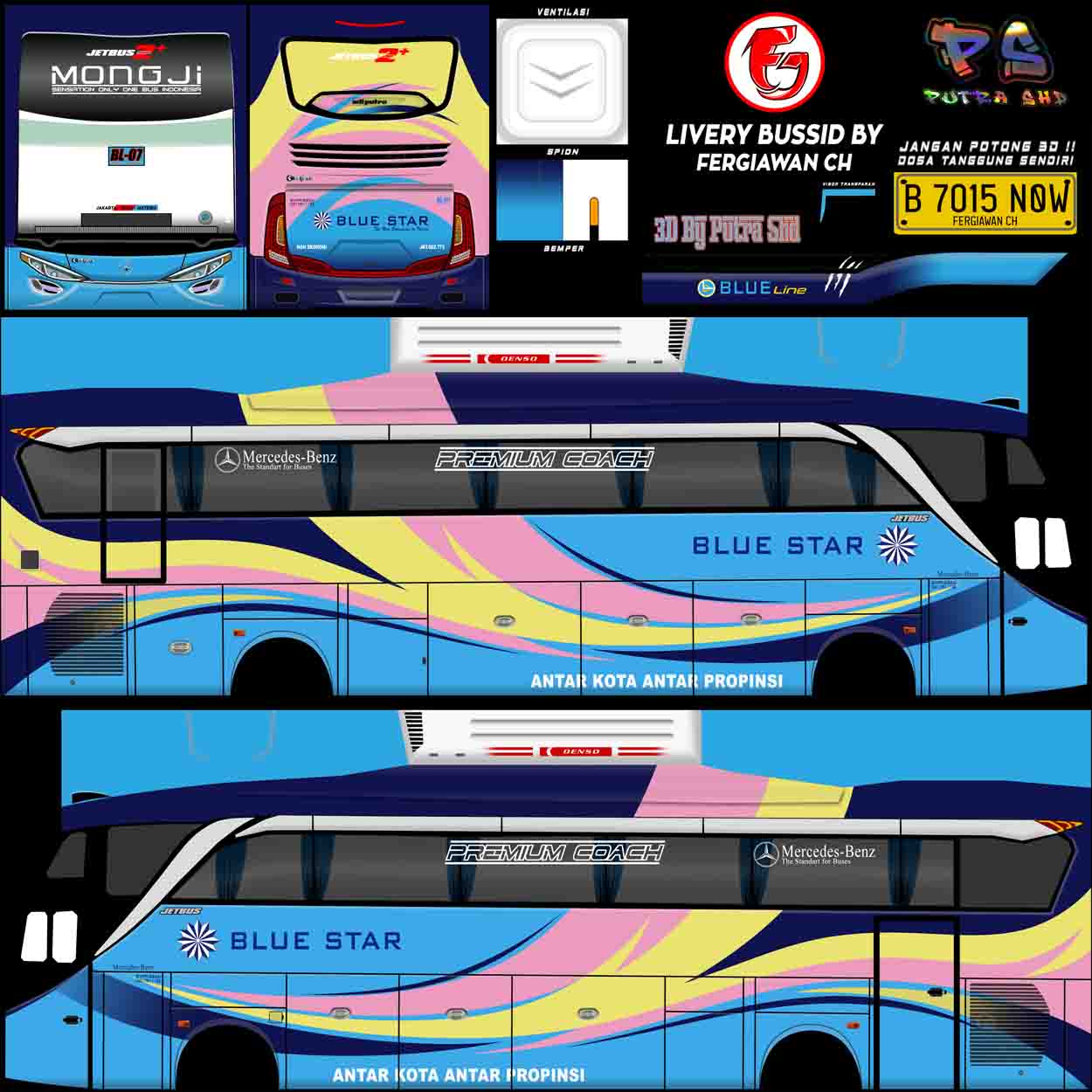 20+ Livery BUSSID Blue Star Jernih Terbaru, Cek Listnya! – Esportsku