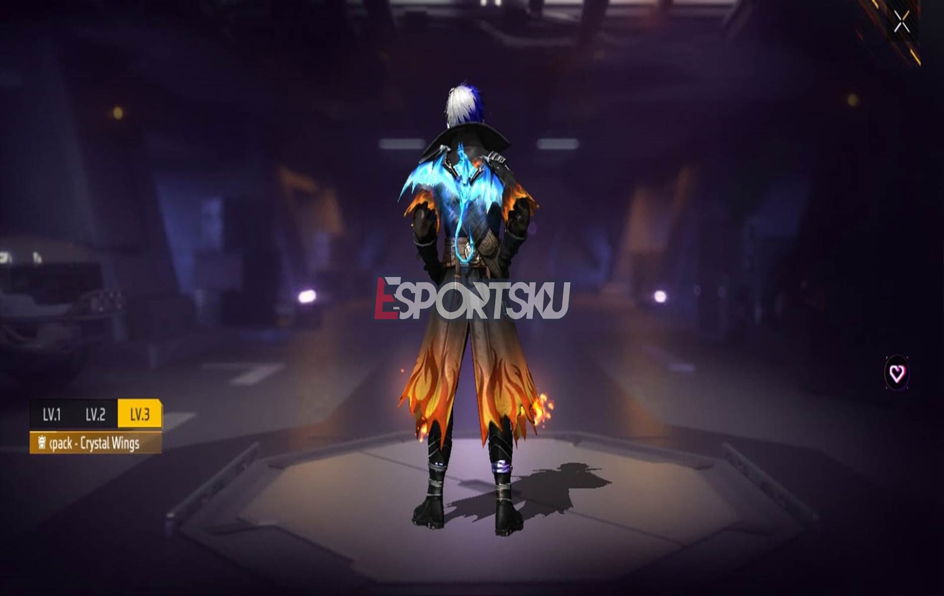 5 Cara Dapatkan Backpack Crystal Wings Free Fire (FF) – Esportsku