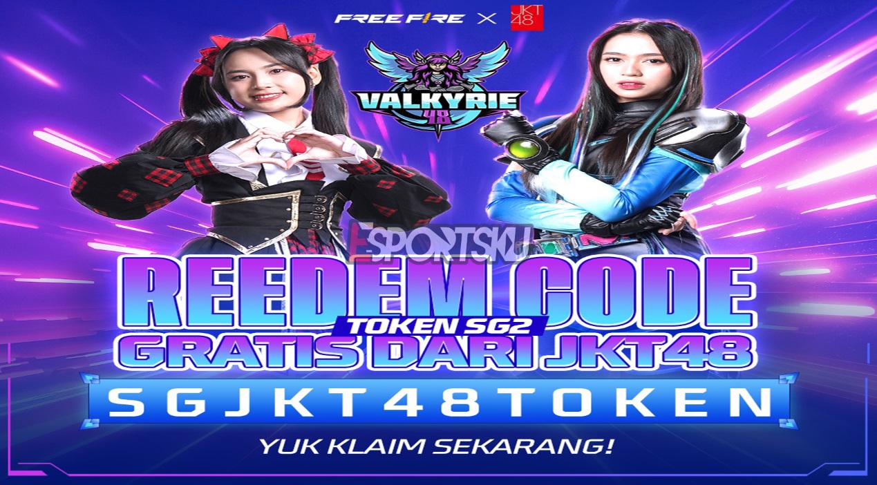 Kode Redeem Token SG2 Free Fire (FF), Buruan Ambil! – Esportsku