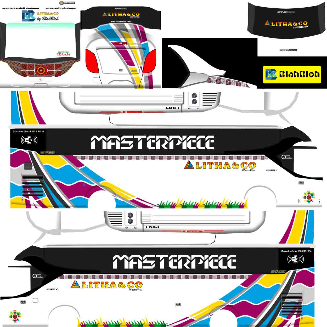 32+ Livery Bussid Litha & Co, Cek Listnya! – Esportsku