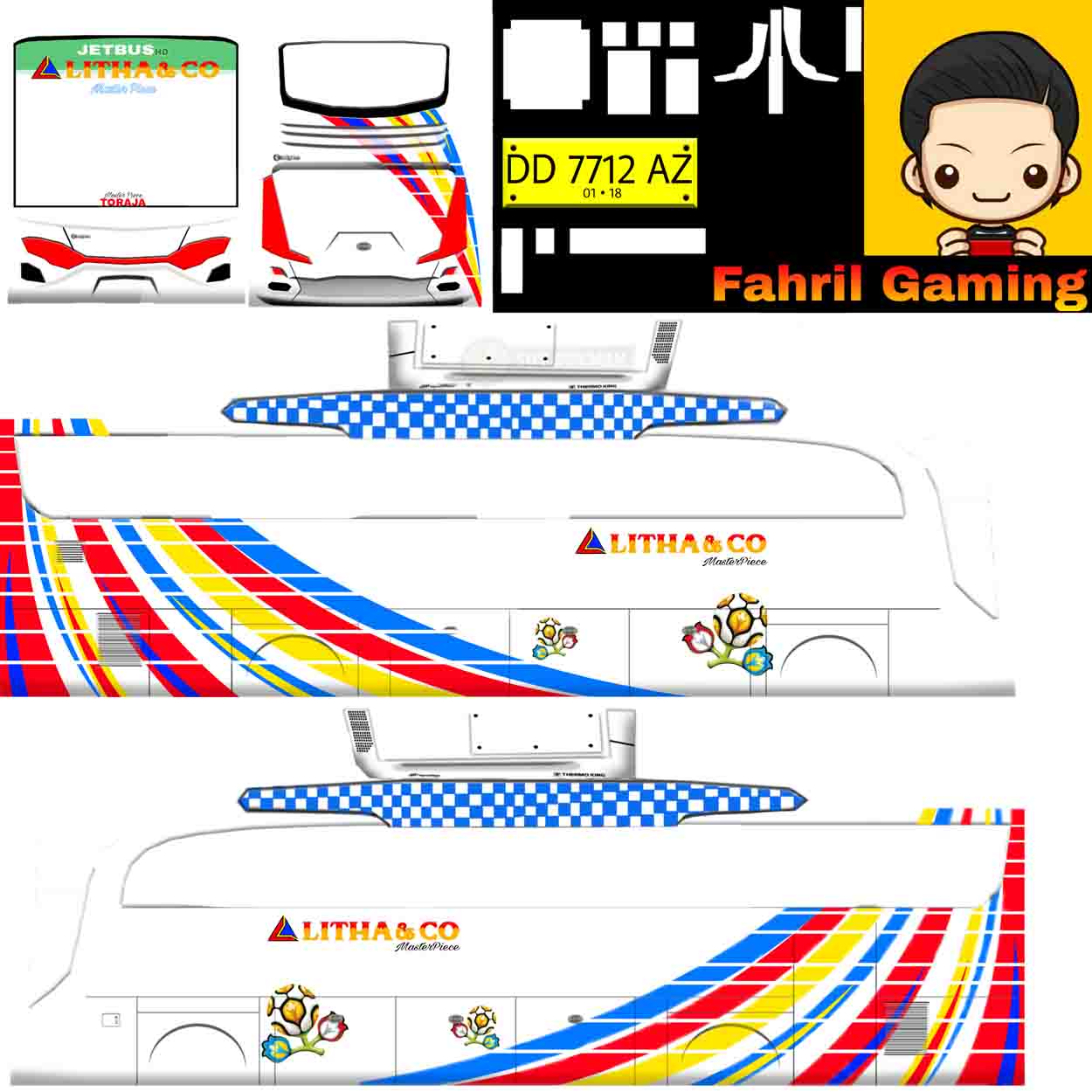 32+ Livery Bussid Litha & Co, Cek Listnya! – Esportsku
