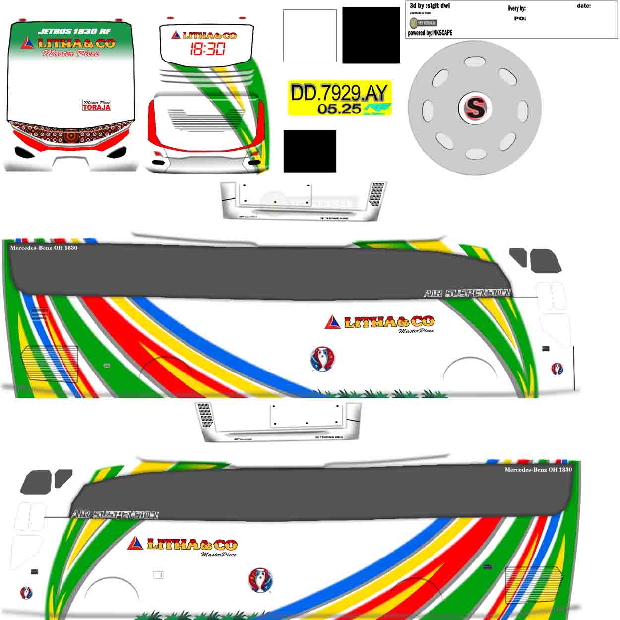 32+ Livery Bussid Litha & Co, Cek Listnya! – Esportsku