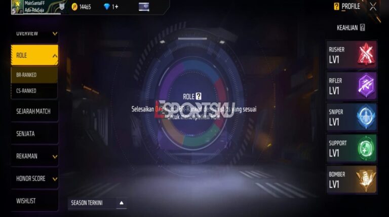 Tips Menaikan Level Role Ranked Free Fire (FF), Tentukan Cara Main ...
