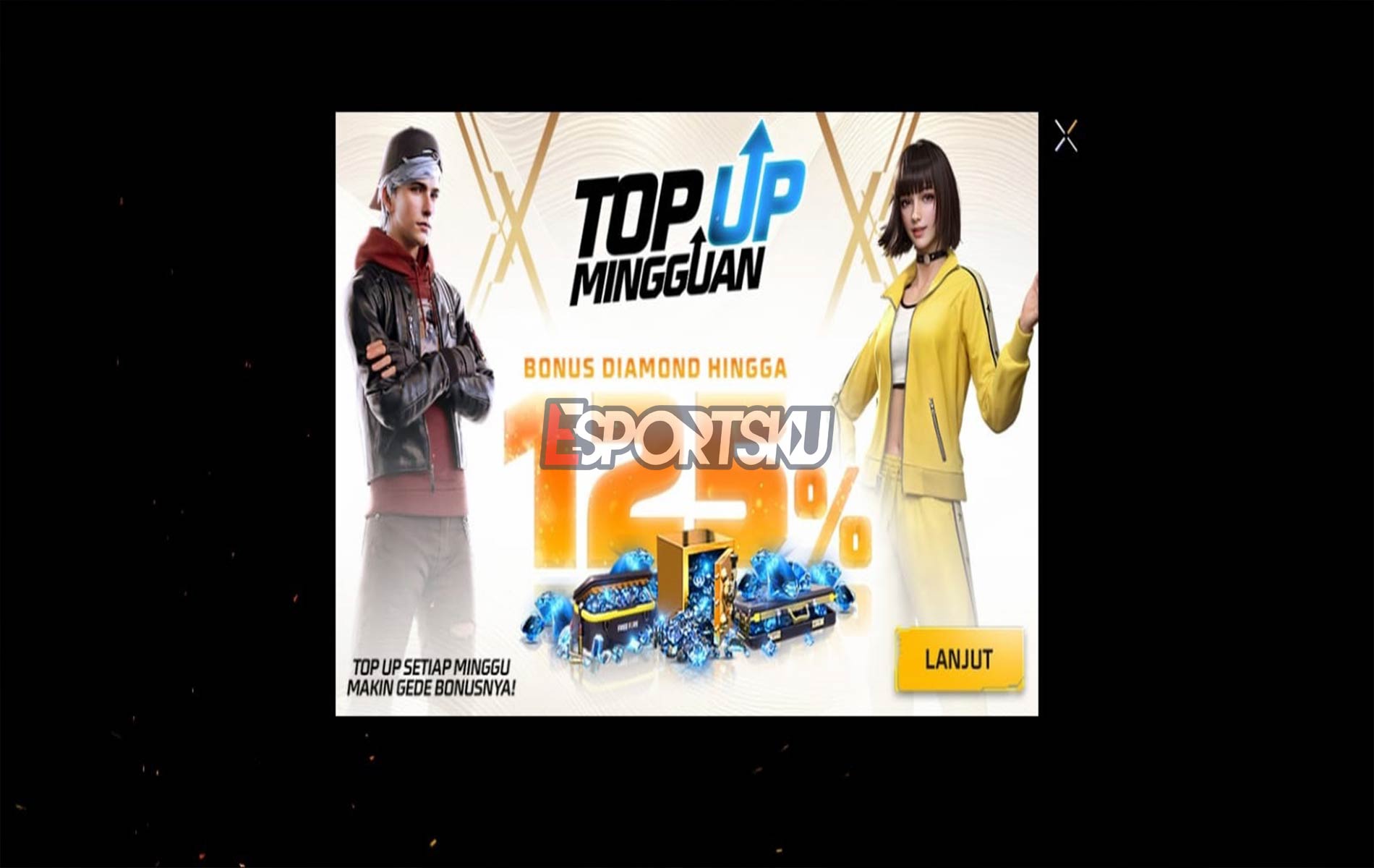 Top Up Mingguan FF, Setiap Minggu Gratis Diamond! – Esportsku