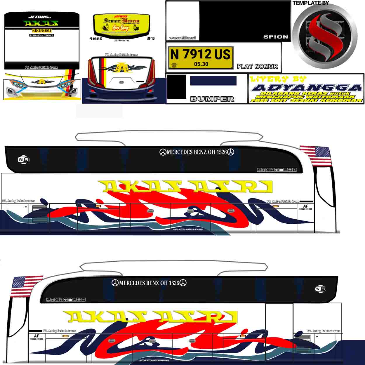 30+ Livery Bussid Akas Jernih & Terlengkap! – Esportsku