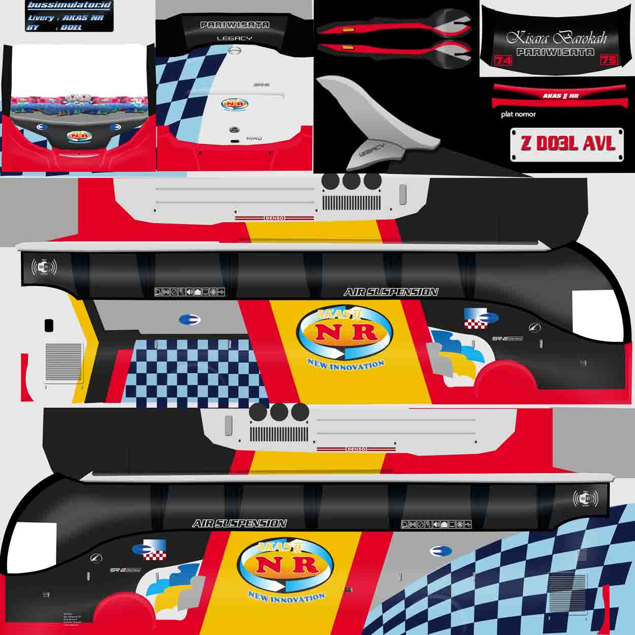 30+ Livery Bussid Akas Jernih & Terlengkap! – Esportsku