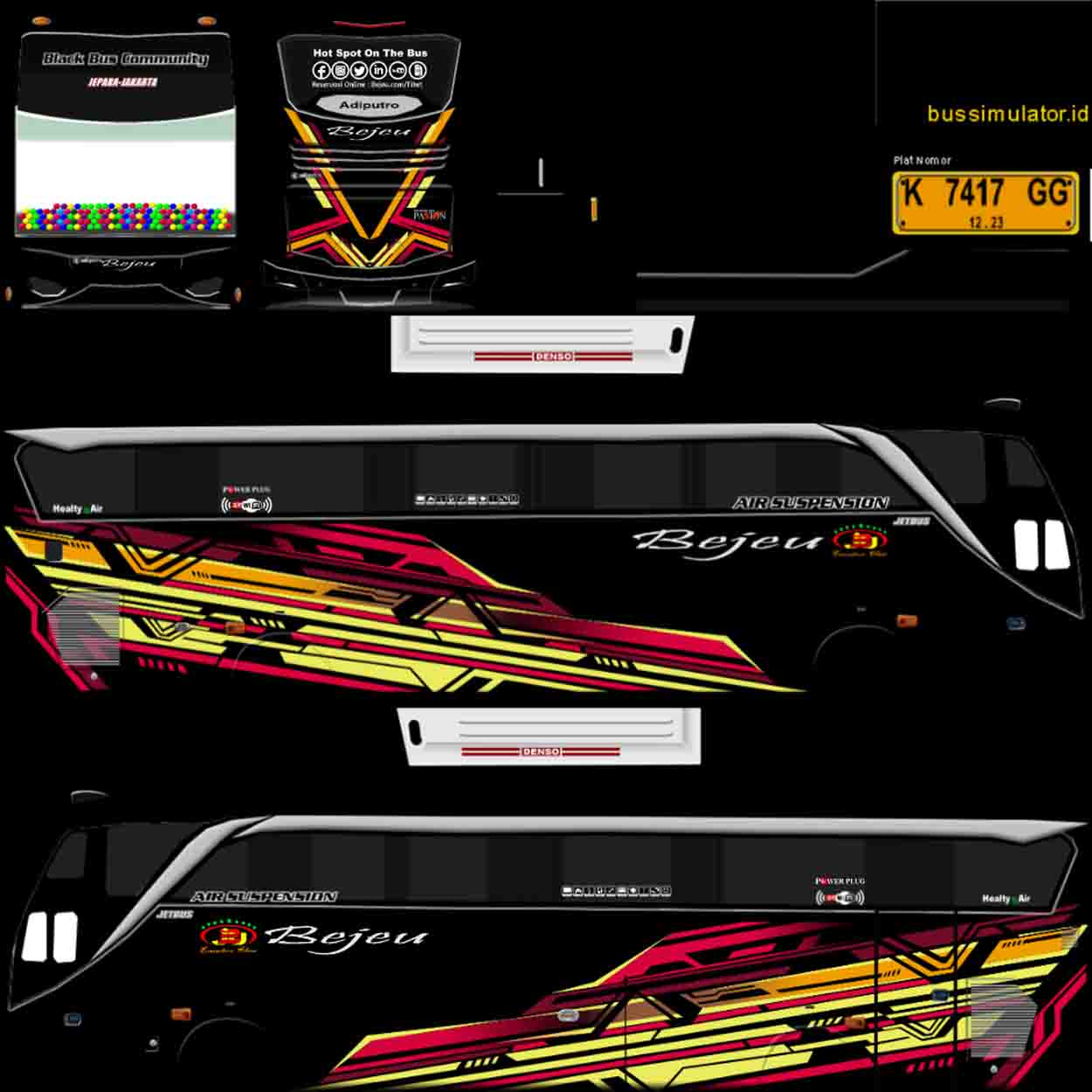 40+ Livery Bussid Bejeu Lengkap & Terbaru! – Esportsku