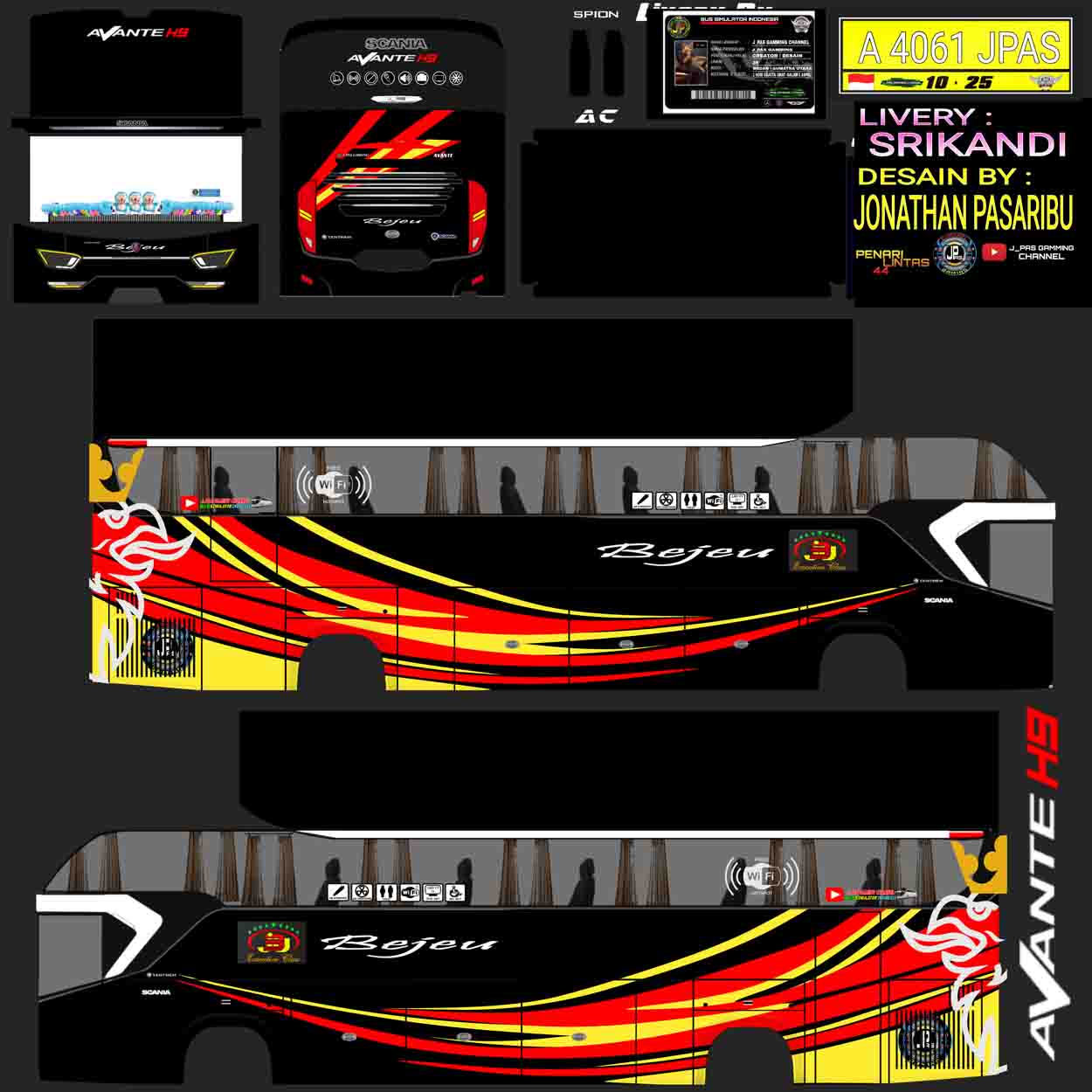 40+ Livery Bussid Bejeu Lengkap & Terbaru! – Esportsku