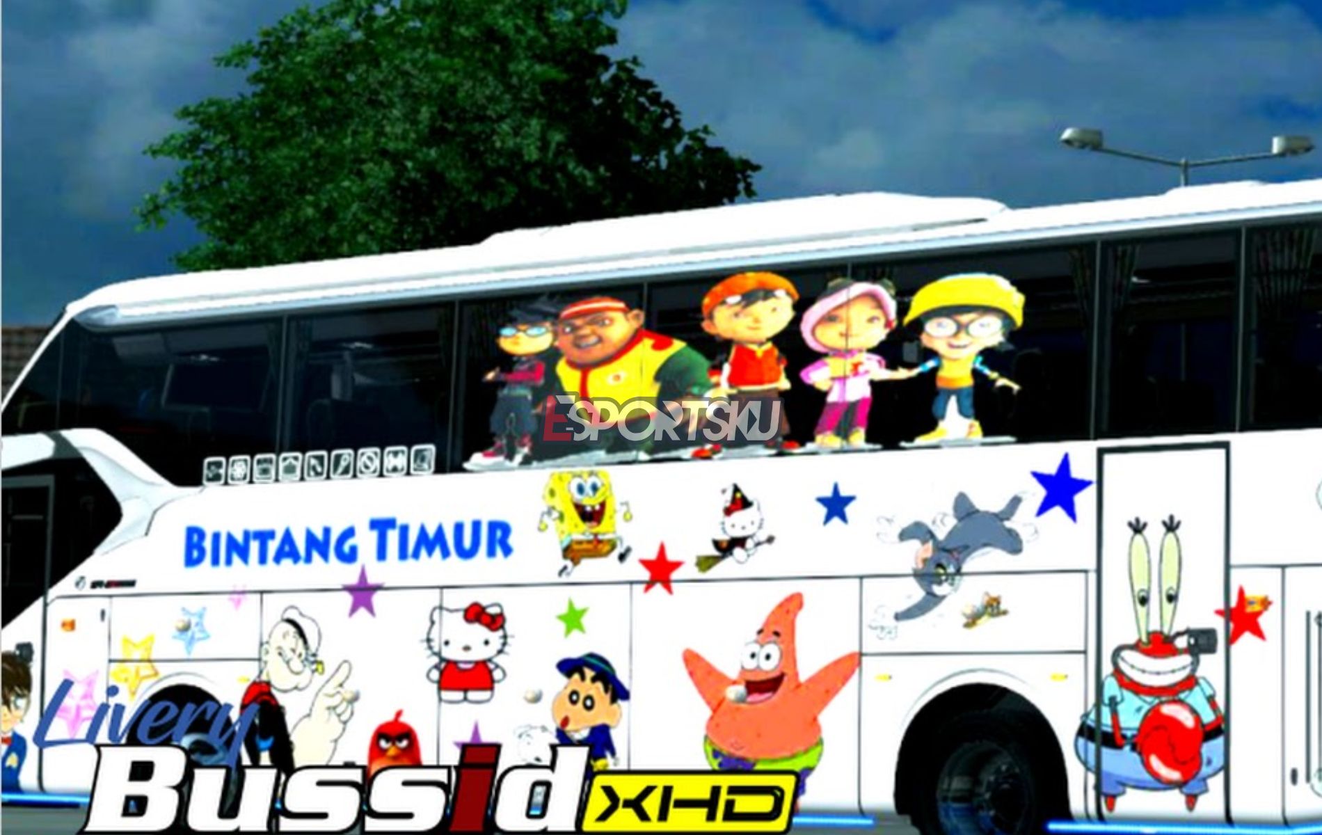 40+ Livery Bussid Bintang Timur, Ini Listnya! – Esportsku