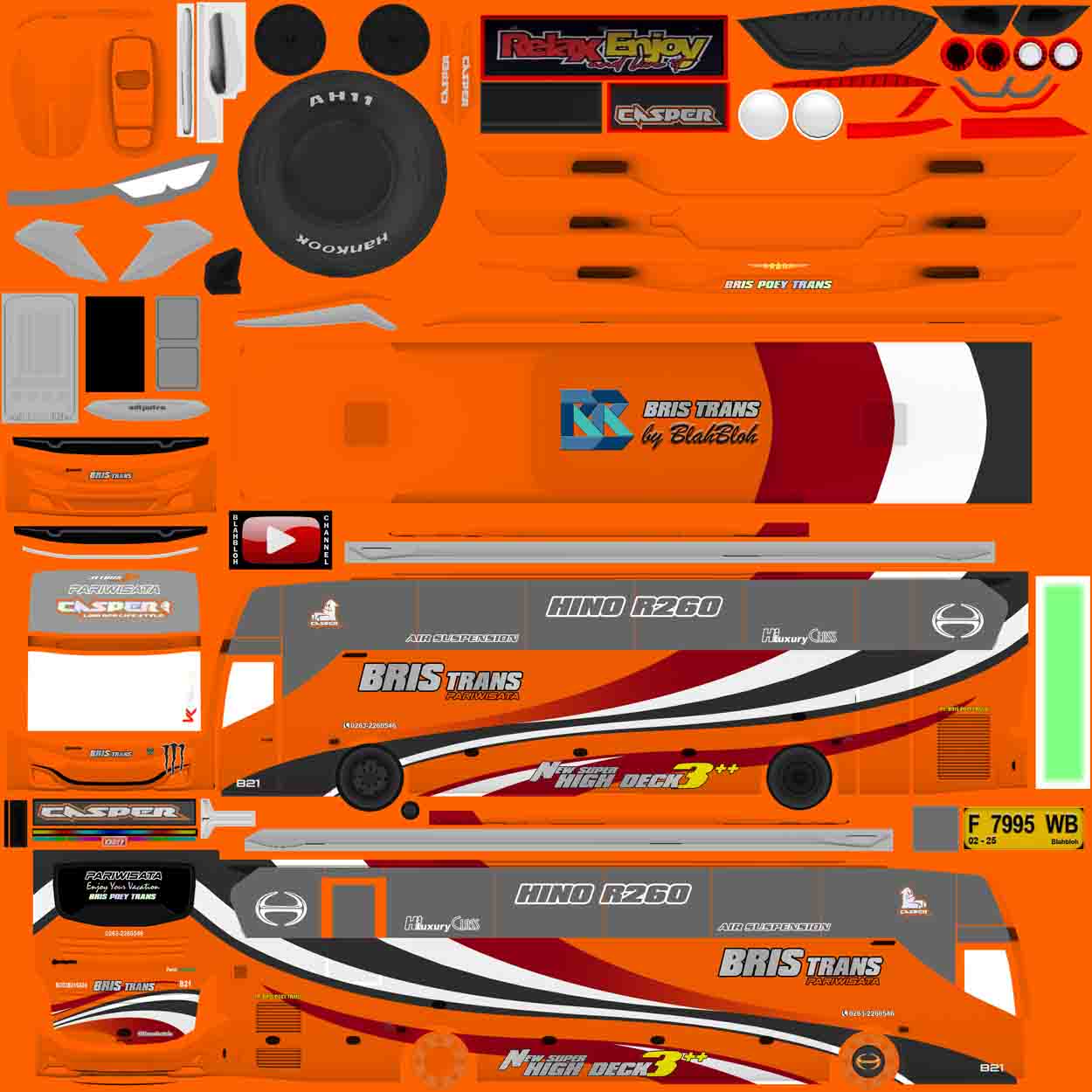 25+ Livery Bussid Casper, Download Disini! – Esportsku