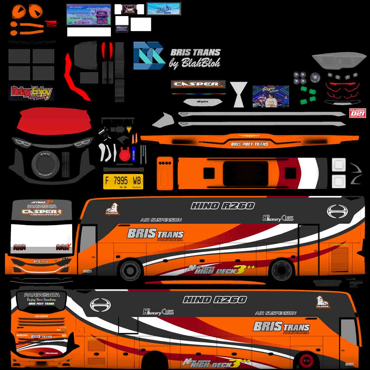 25+ Livery Bussid Casper, Download Disini! – Esportsku