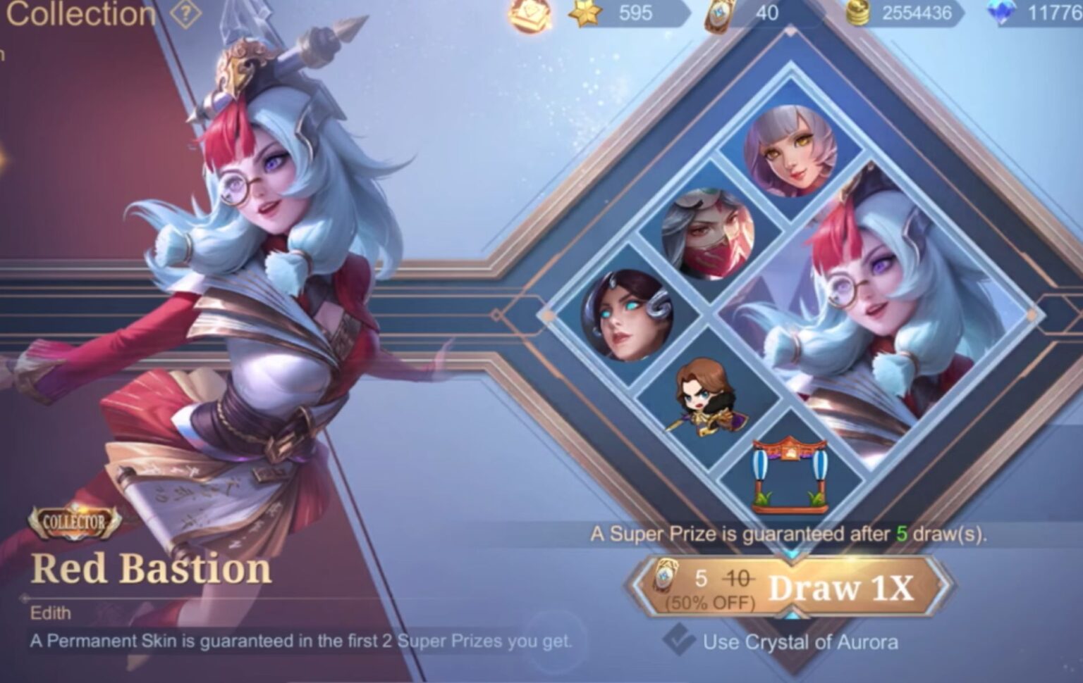 Berapa Draw Skin Collector Edith Mobile Legends (ML)? – Esportsku