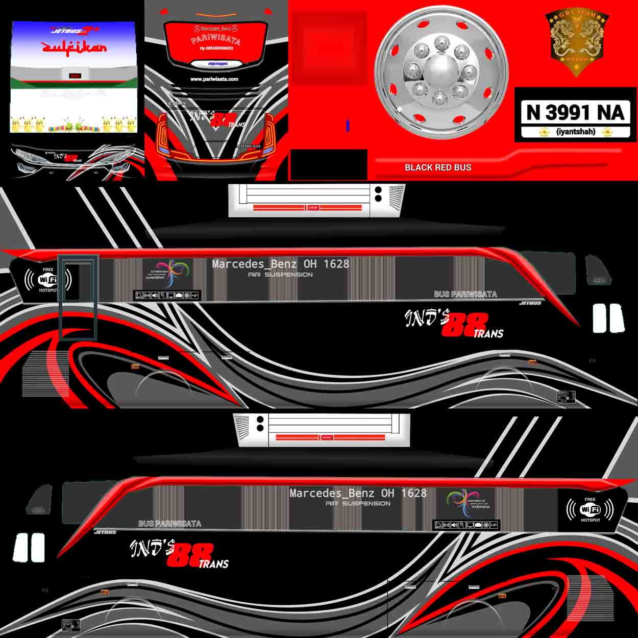 25+ Livery Bussid Inds 88 Trans, Cek Disini! – Esportsku