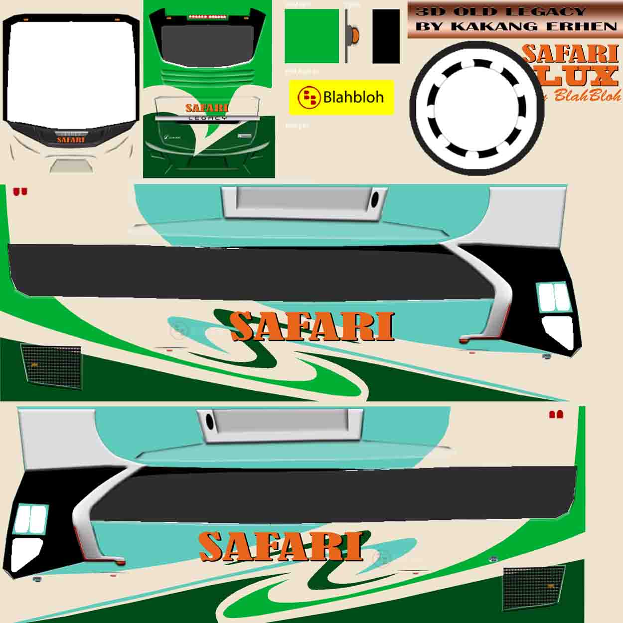 20+ Livery Bussid Royal Safari Terbaru! – Esportsku