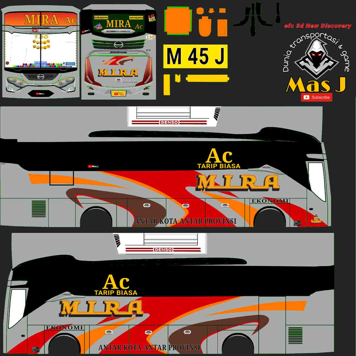 30+ Livery Bussid Mira Cepat, Download Disini! – Esportsku