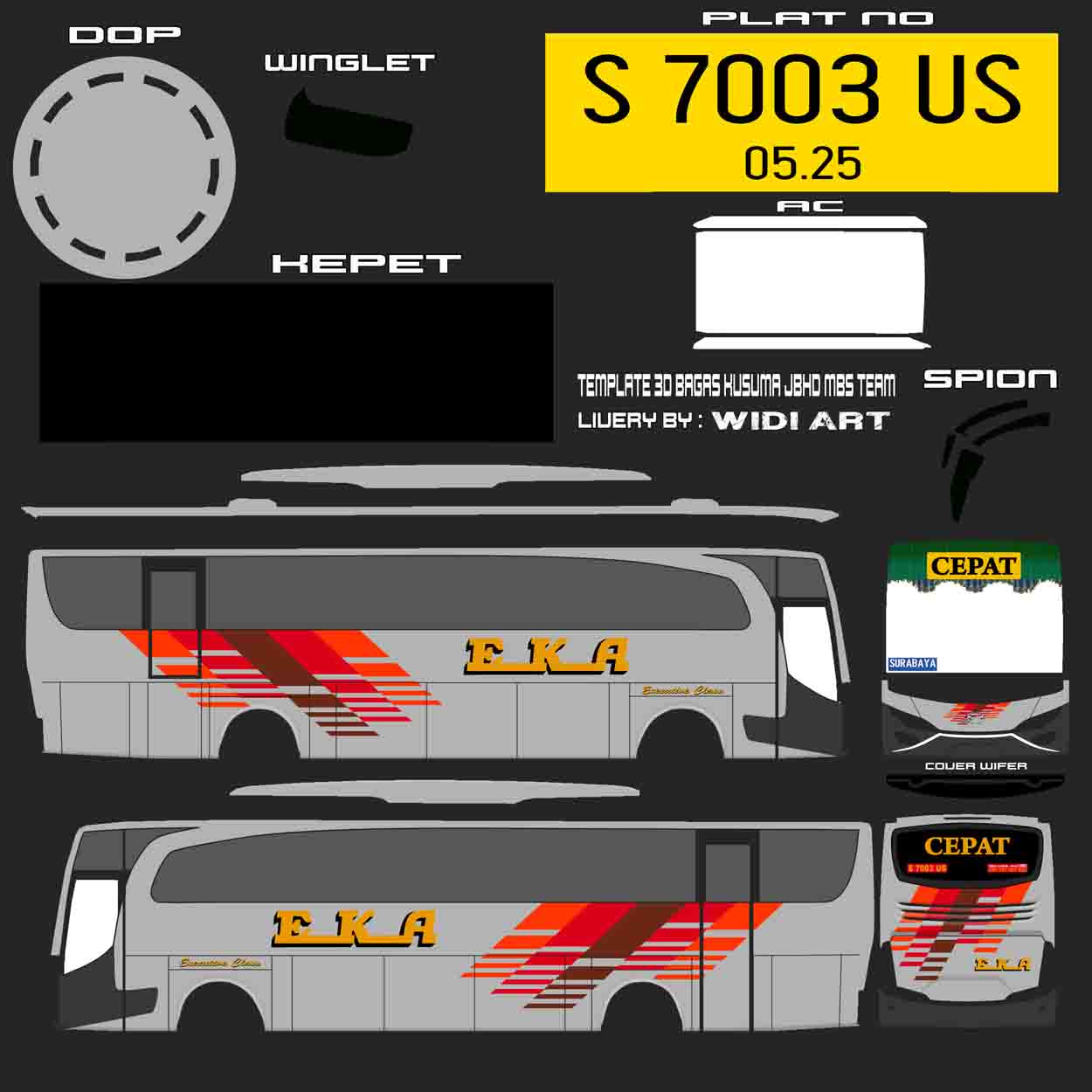 30+ Livery Bussid Mira Cepat, Download Disini! – Esportsku