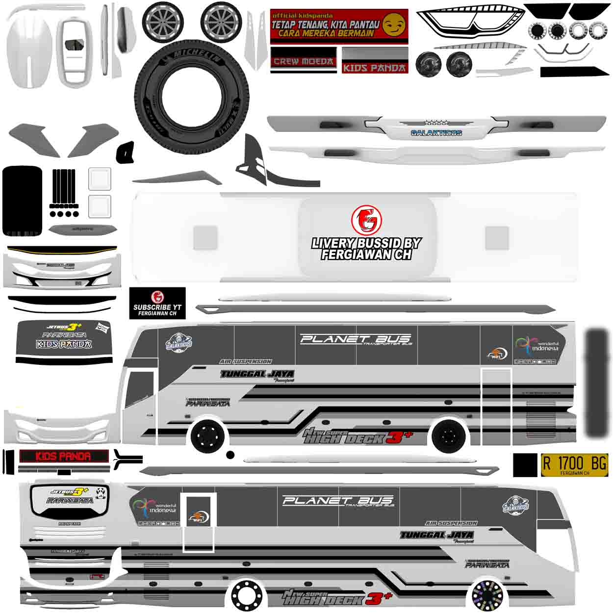 40+ Livery Bussid Kids Panda Tunggal Jaya Jernih! – Esportsku