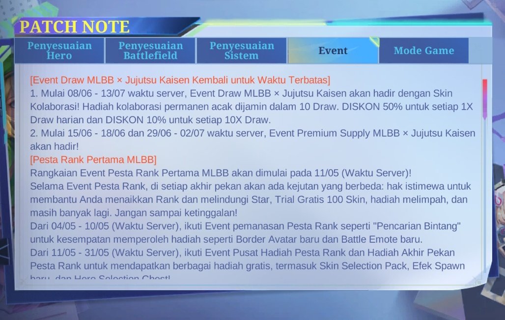 What is the Secret Push Rank Event in Mobile Legends (ML)? - Esports