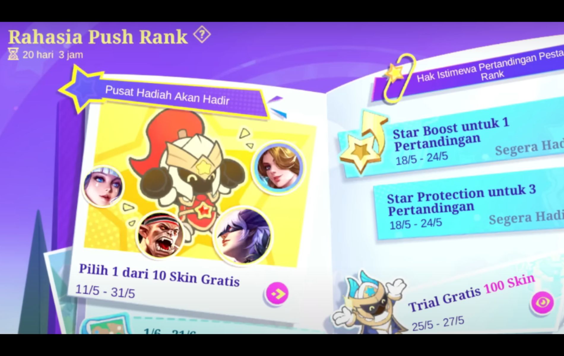 What is the Secret Push Rank Event in Mobile Legends (ML)? - Esports