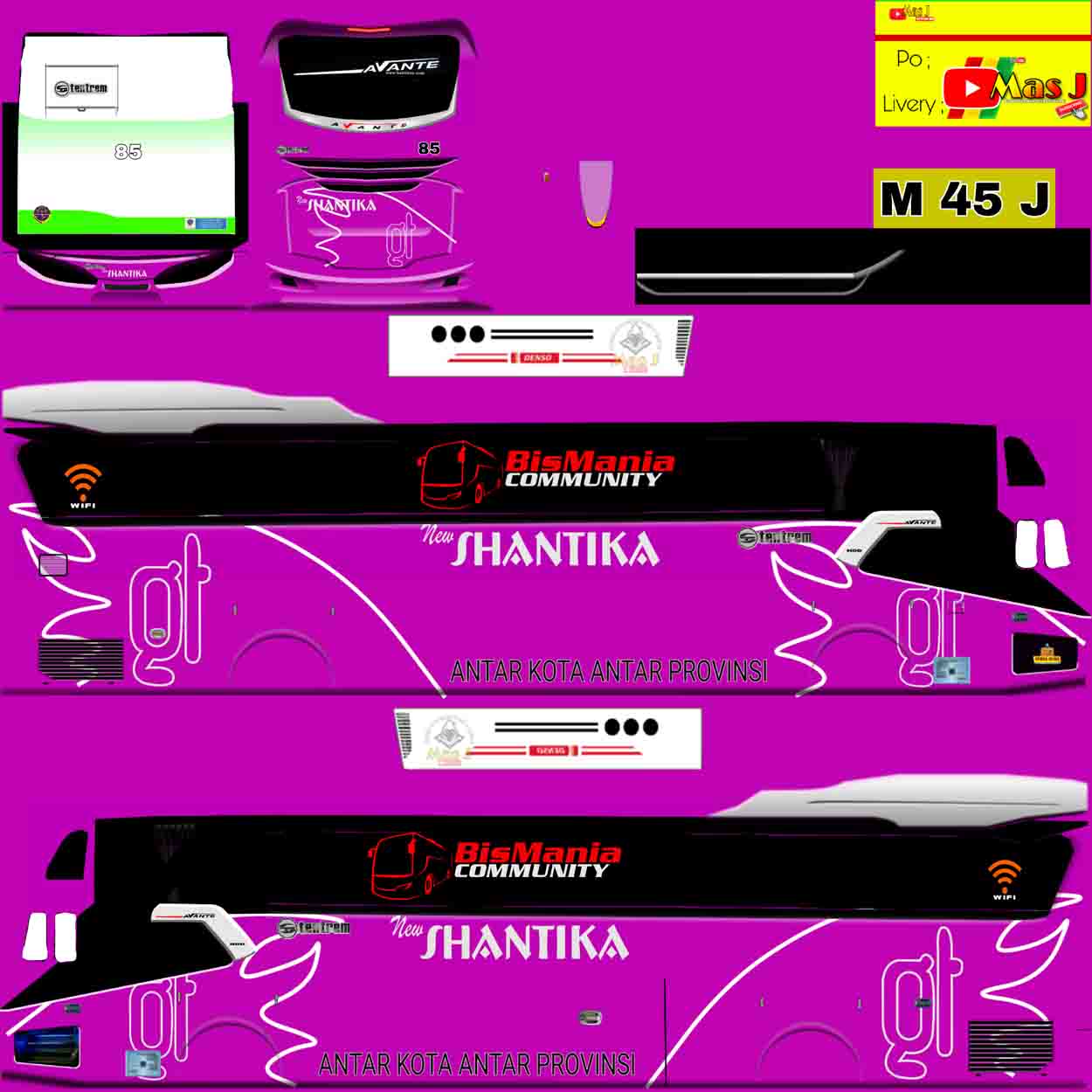 38+ Livery Bussid Shantika Terbaru, Ini Listnya! – Esportsku