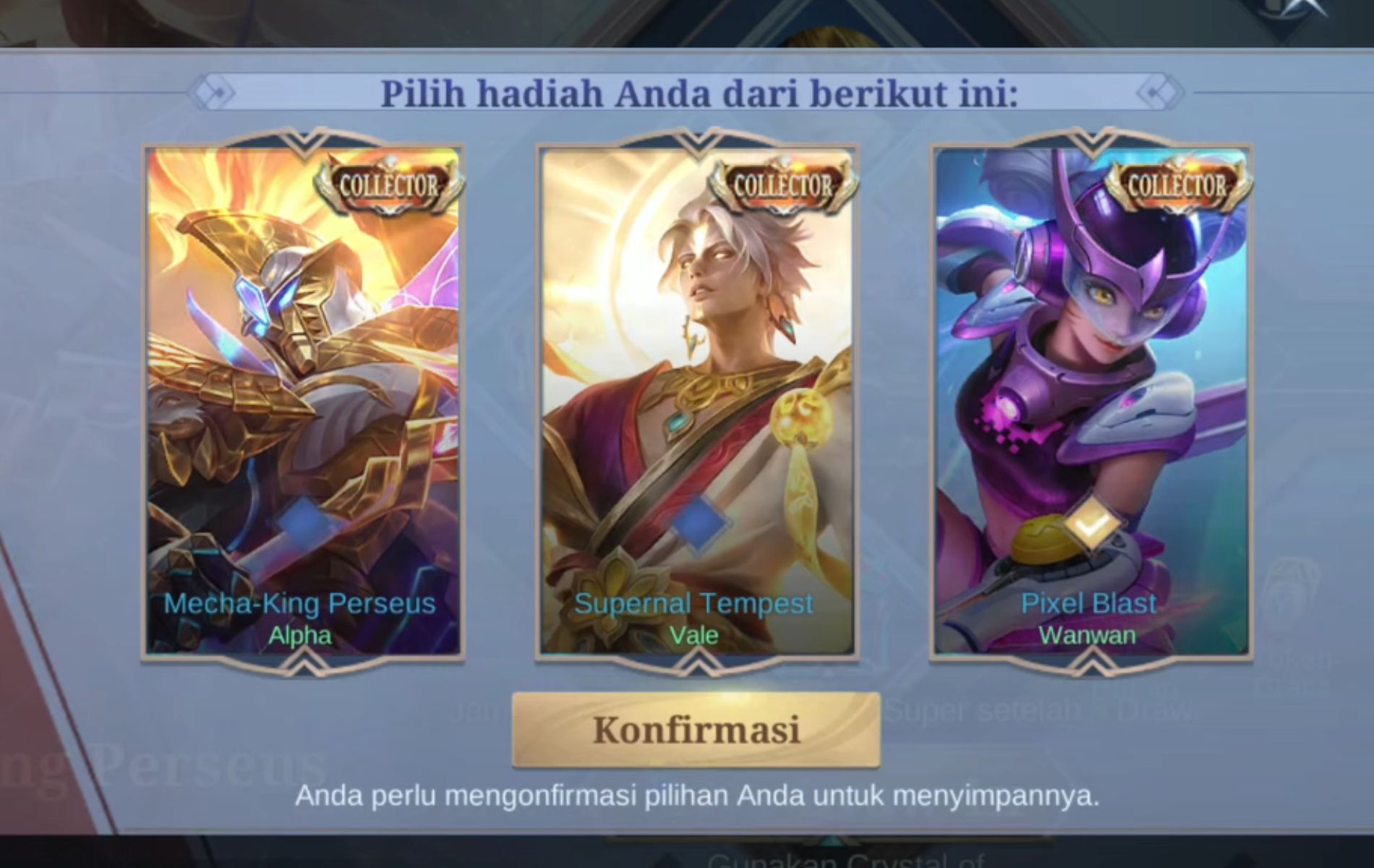 Skin Collector Mei 2024 Mobile Legends (ML) – Esportsku