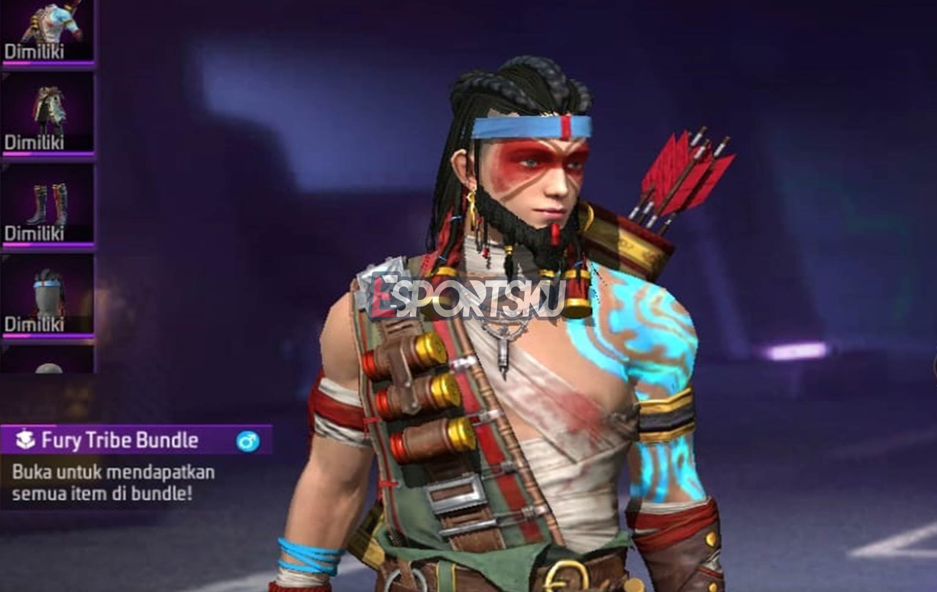 Bundle Fury Tribe Free Fire (FF), Ini Cara Dapatkan dan Total Harganya ...